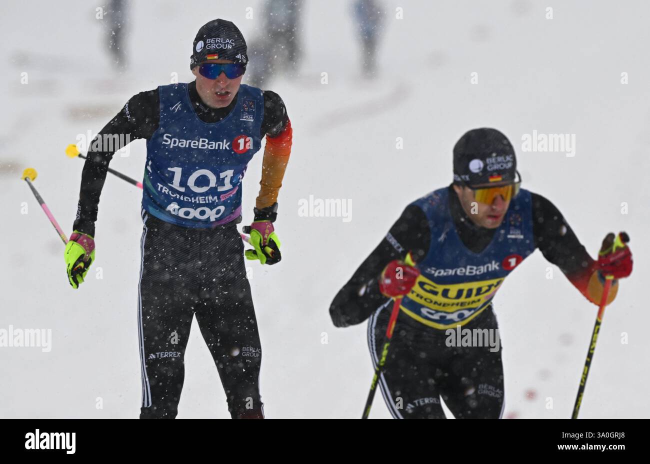 Trondheim, Norway. 04th Mar, 2025. Nordic skiing, World Championships ...