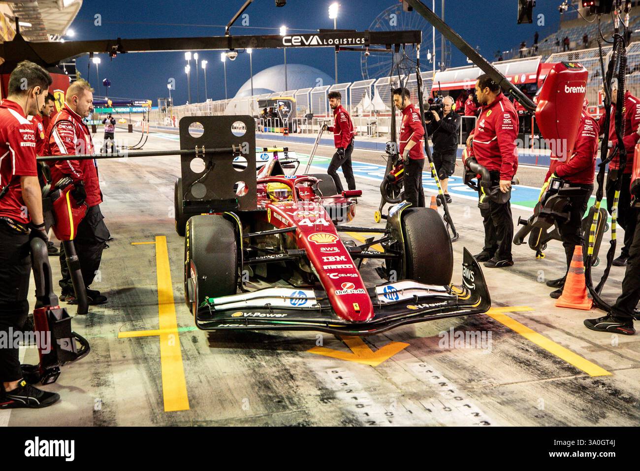 Sakhir, Bahrain. 26-28 February 2025. FIA F1 World Championship 2025 ...