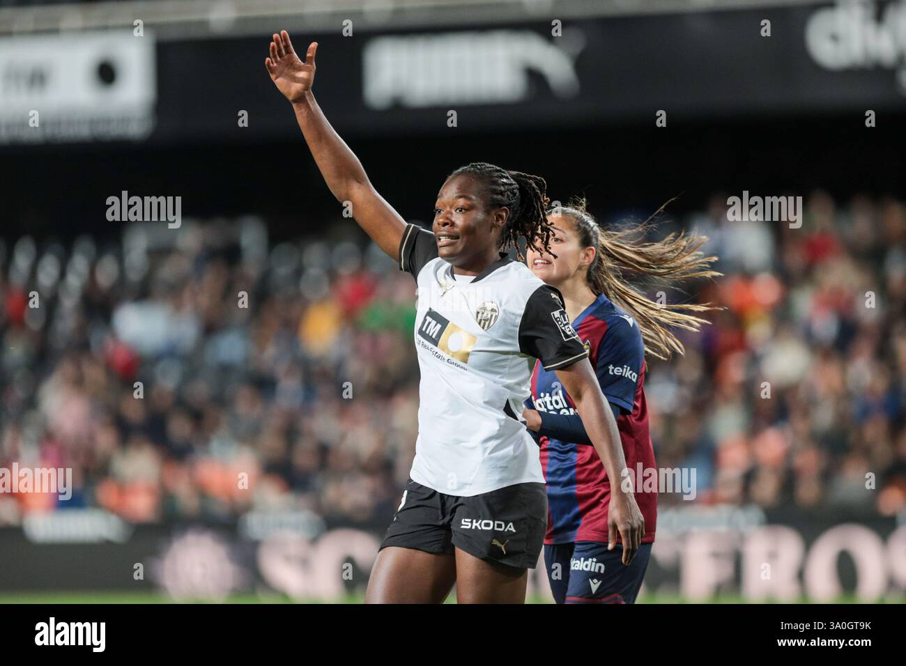 Benedicte Simon of Valencia CF women Stock Photo - Alamy