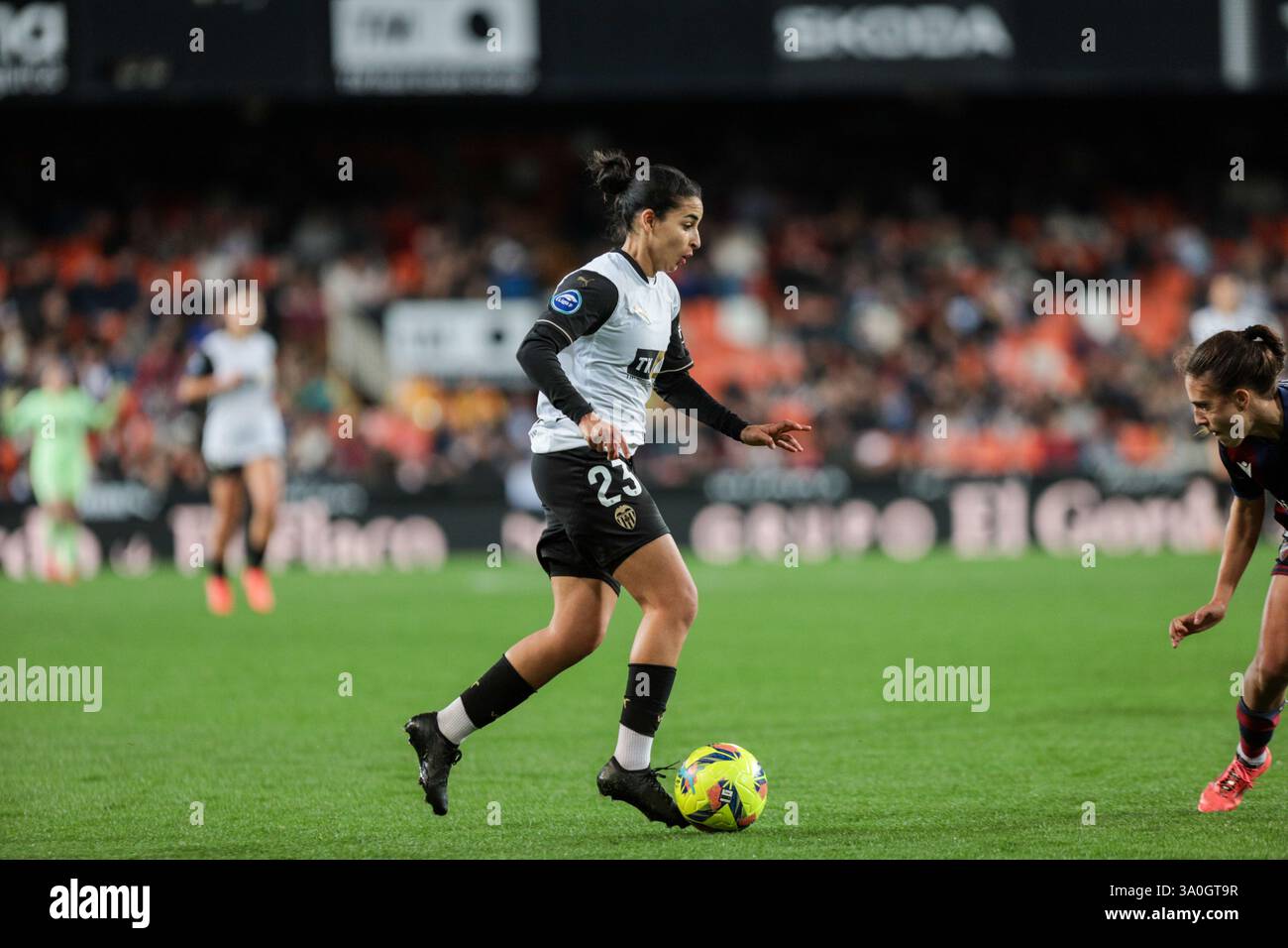 Ait El Haj of Valencia CF women Stock Photo - Alamy