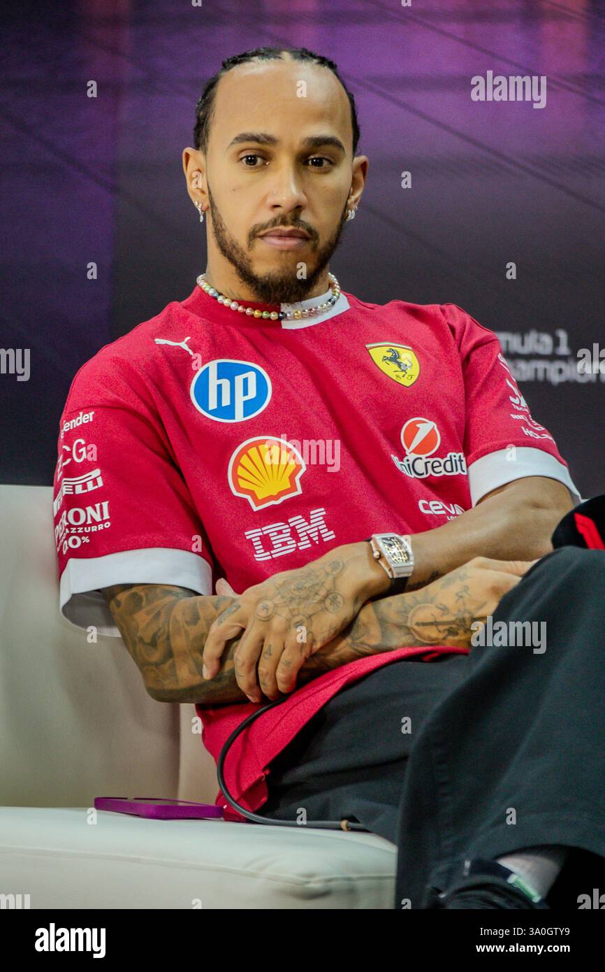 Sakhir, Bahrain. 26-28 February 2025. FIA F1 World Championship 2025 ...