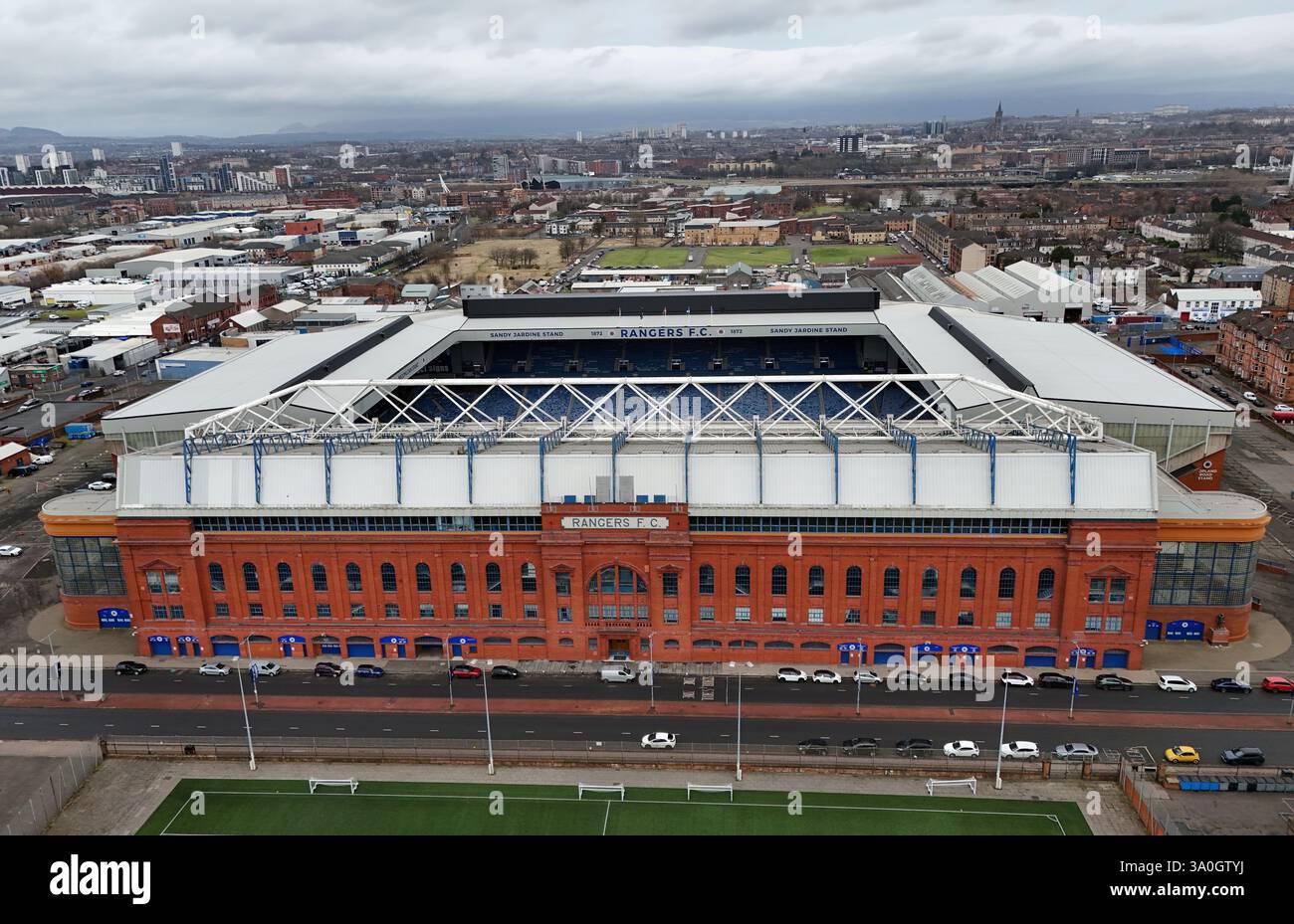 A general view of Ibrox Stadium, home of Glasgow Rangers FC. Picture date: Tuesday March 4, 2025 ...