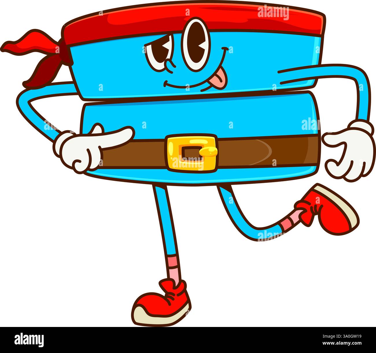 Groovy cartoon math equal sign pirate corsair or Caribbean captain ...