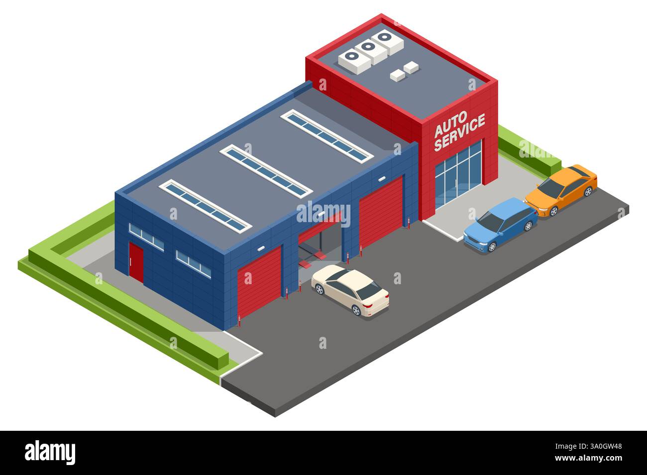 Red bays Stock Vector Images - Alamy