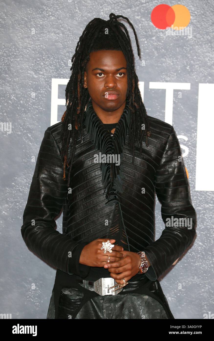 Jordan Adetunji attends The BRIT Awards 2025 at Intercontinental Hotel ...