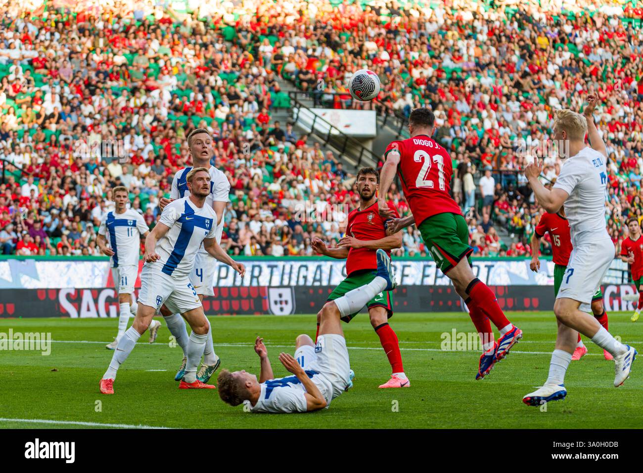 Uefa nations league 2024 portugal ronaldo hi-res stock photography and ...