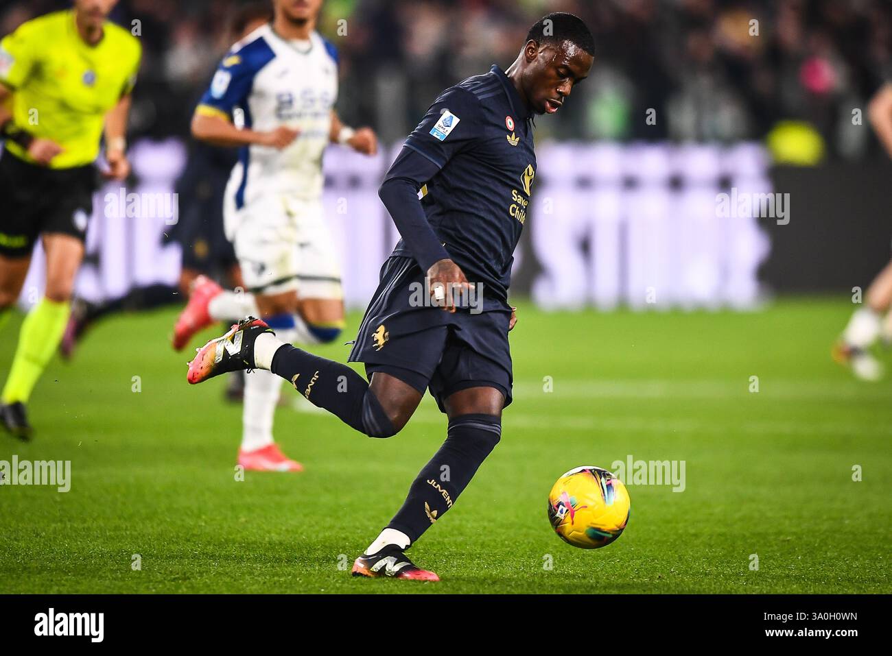 Turin, Italie. 03rd Mar, 2025. Timothy WEAH of Juventus during the ...
