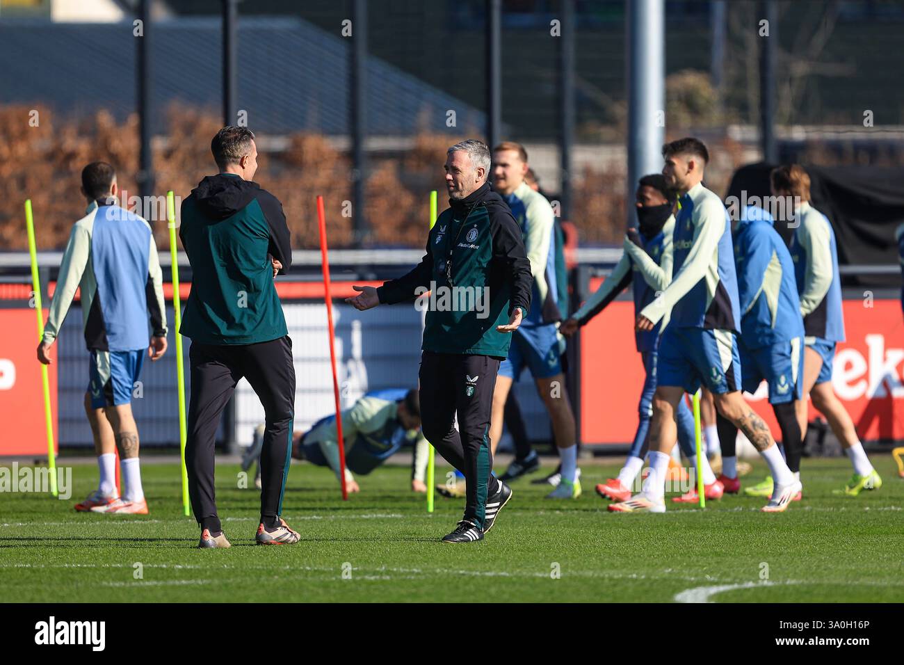 ROTTERDAM, 4-3-24, trainings ground 1908, Dutch Eredivisie 2024/2025 ...