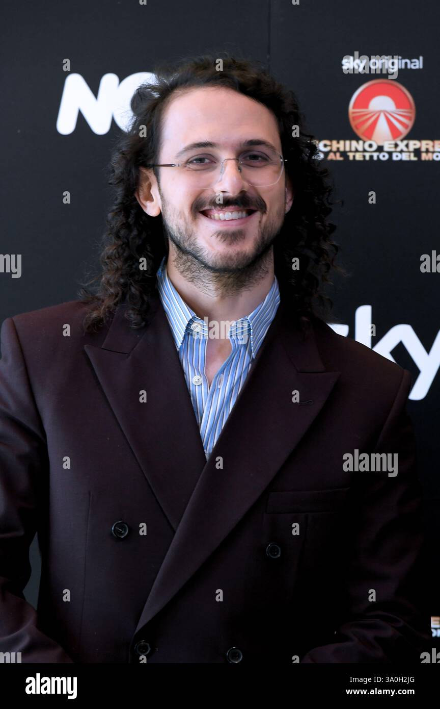 Milano, Italy. 04th Mar, 2025. Fino al tetto del mondo" - Sky Uno - Fru, Gianluca Colucci Credit ...