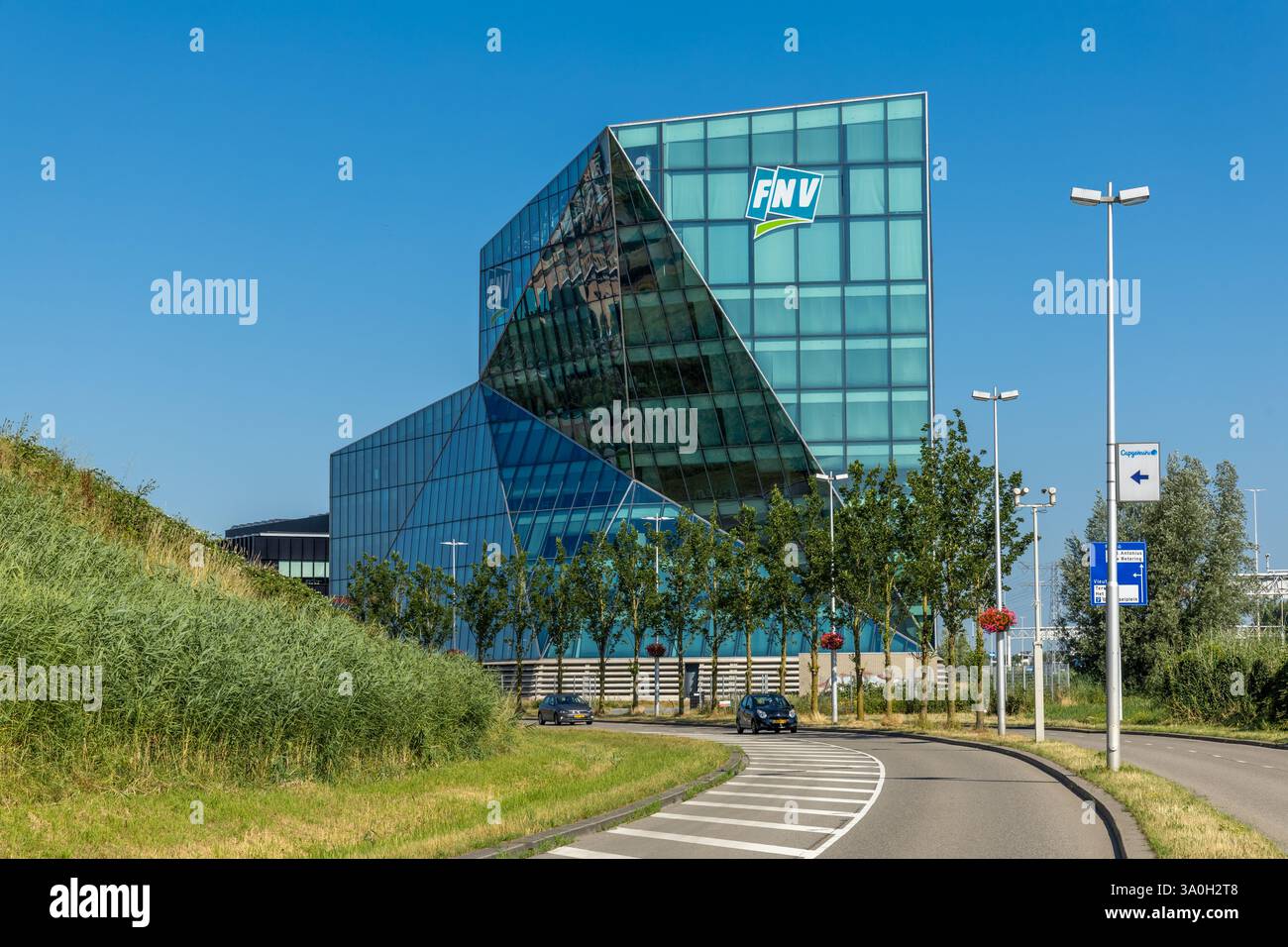 FNV: Federation of Dutch Trade Unions Headquarters in Utrecht. The ...