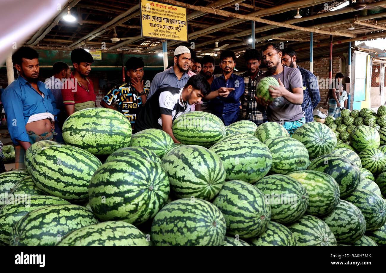 March 4, 2025, Chittagong, Firingi Bazar, Bangladesh: Chittagong ...