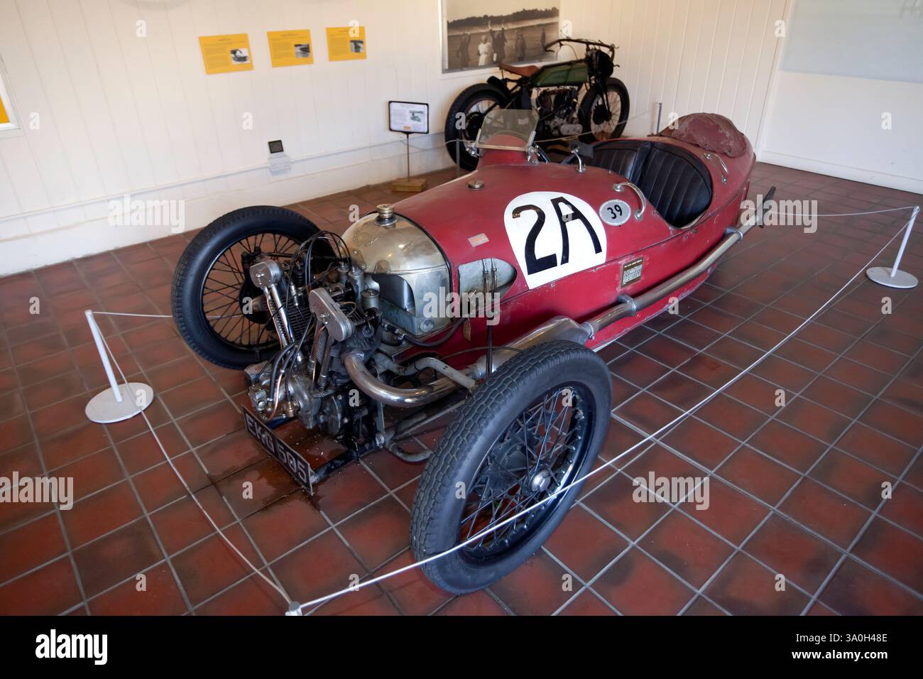 Clive Loans, Morgan JAP 3-wheeler raced by him at Brooklands from 1929 ...