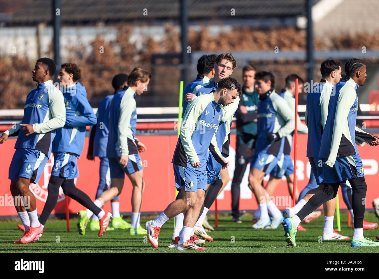 ROTTERDAM, 4-3-24, trainings ground 1908, Dutch Eredivisie 2024/2025 ...