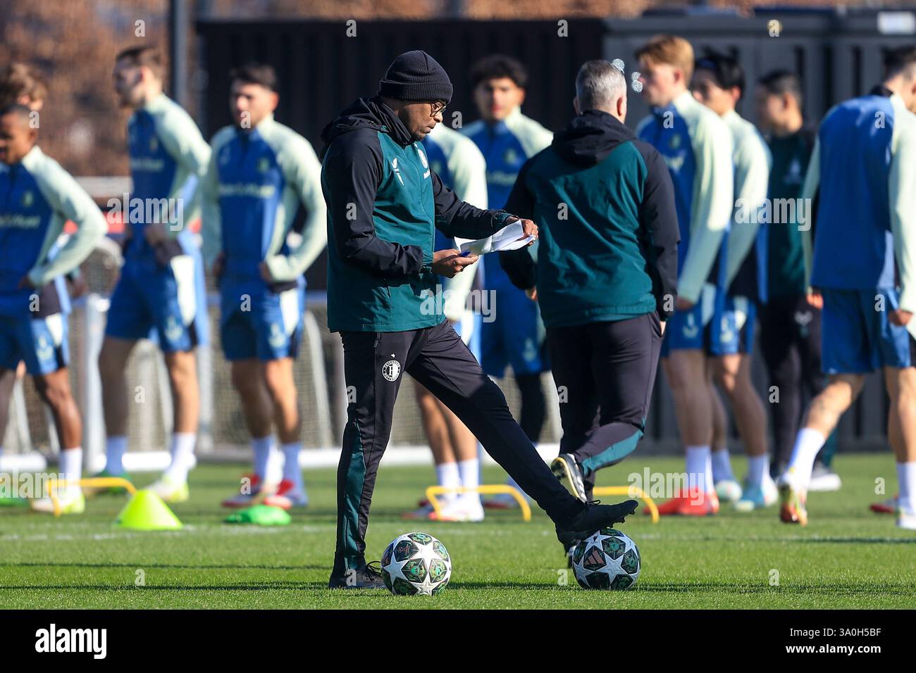 ROTTERDAM, 4-3-24, trainings ground 1908, Dutch Eredivisie 2024/2025 ...