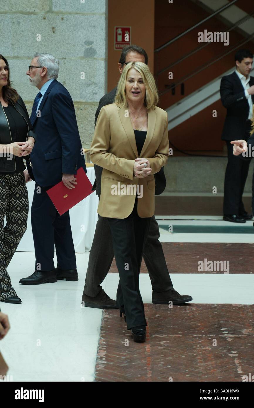 Madrid, Spain. 03rd Mar, 2025. Nadia Comaneci during Laureus Wolrd ...