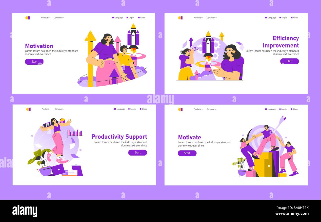 Motivation set. Focus on enhancing motivation, efficiency, and productivity. Engaging ...