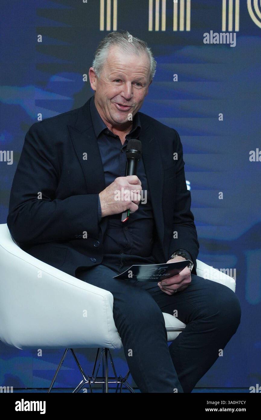 Sean Fitzpatrick during Laureus Wolrd Sports awards Nominates in Madrid ...