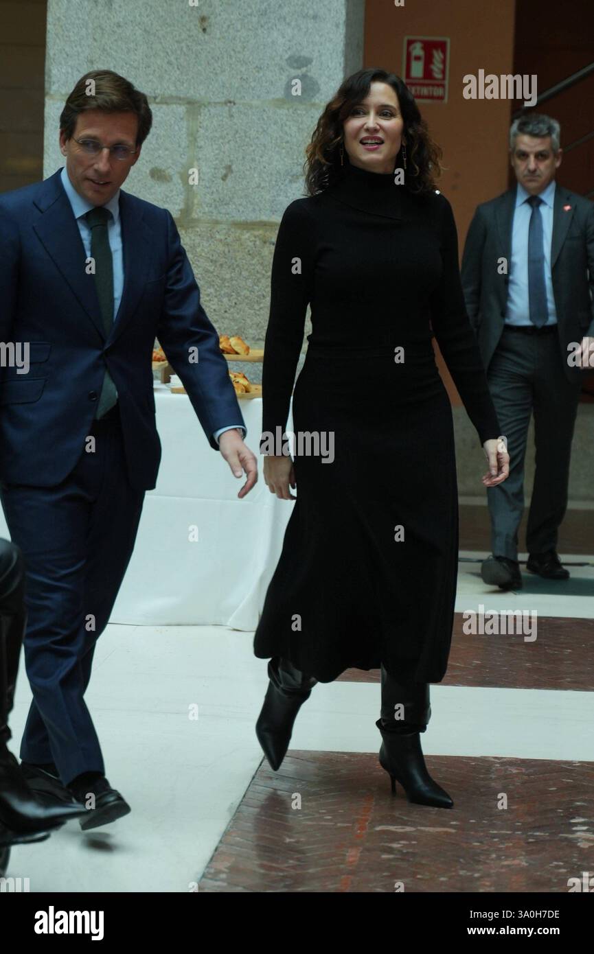 Isabel Diaz Ayuso during Laureus Wolrd Sports awards Nominates in ...