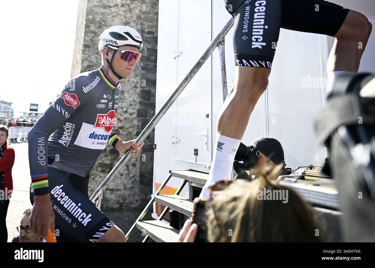Quaregnon, Belgium. 04th Mar, 2025. Dutch Mathieu van der Poel of ...