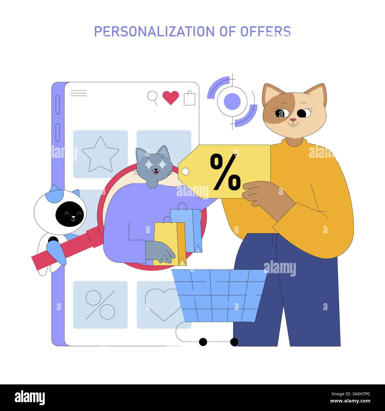 Increasing customer user satisfaction Cut Out Stock Images & Pictures ...