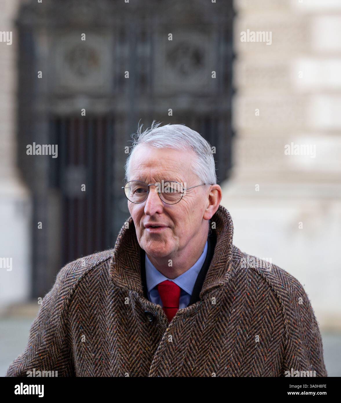 London, UK. 4th Mar 2025 Rt Hon Hilary Benn, Secretary of State for ...