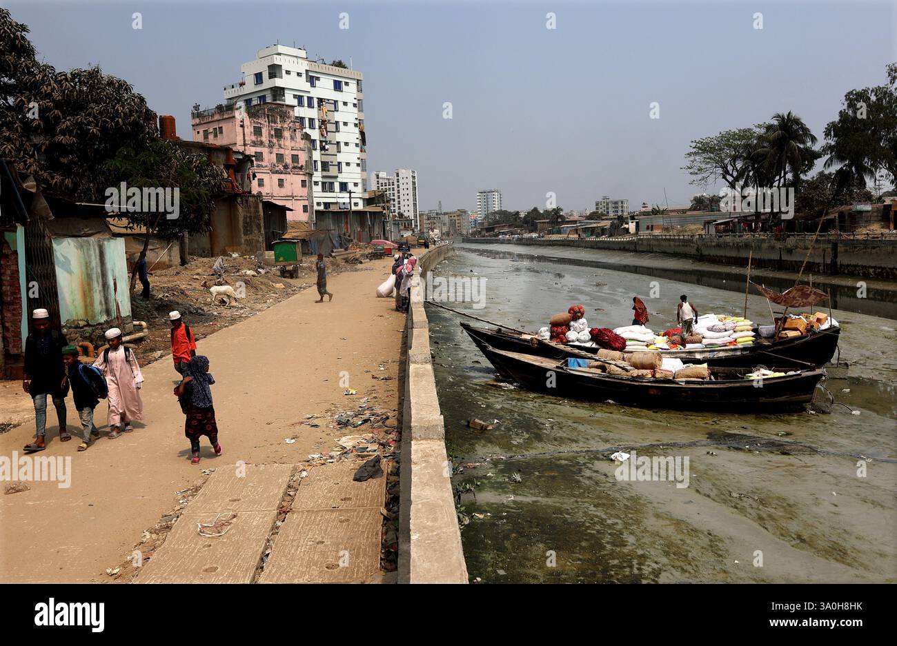 March 4, 2025, Chittagong, Chaktai Area, Bangladesh: As the ...