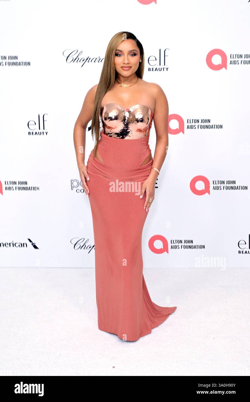 Jaylen Barron bei der 33. Elton John AIDS Foundation's Academy Awards ...