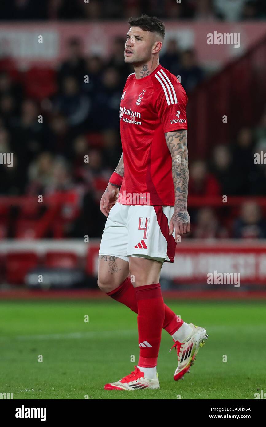 Nottingham, UK. 03rd Mar, 2025. Morato of Nottingham Forest during the ...