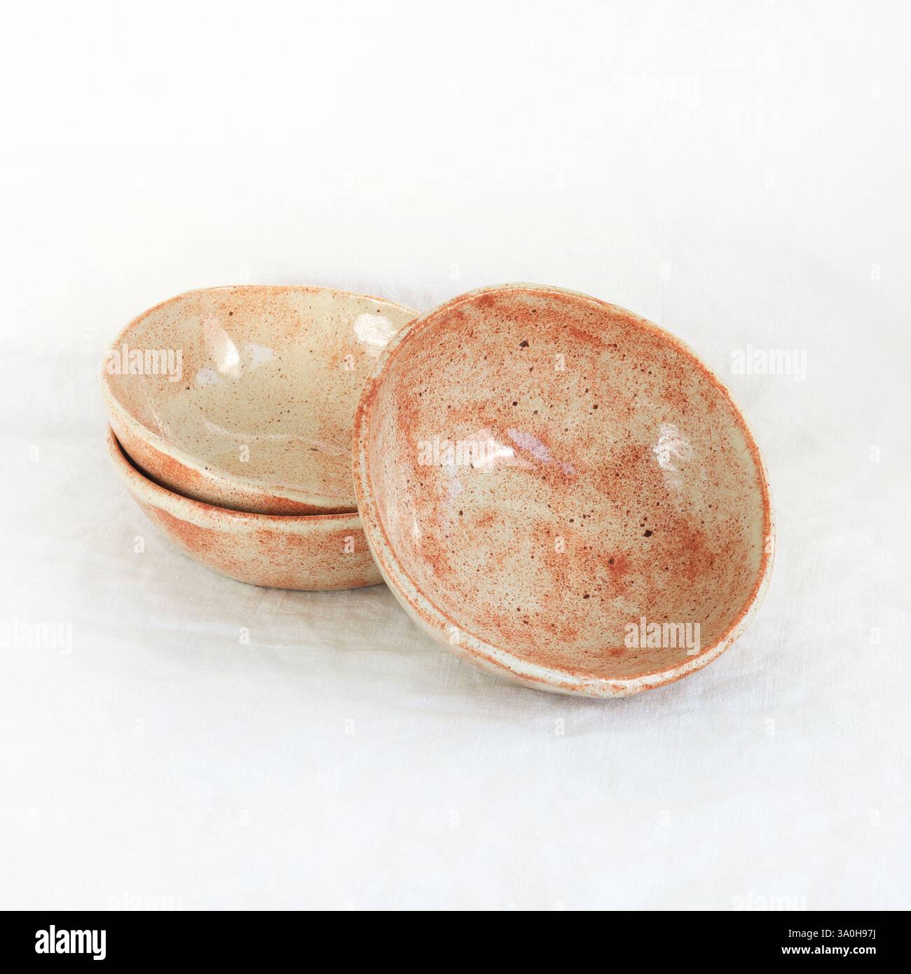 Set of Deep ceramic plate. Ceramic plates for first courses. Plate made ...