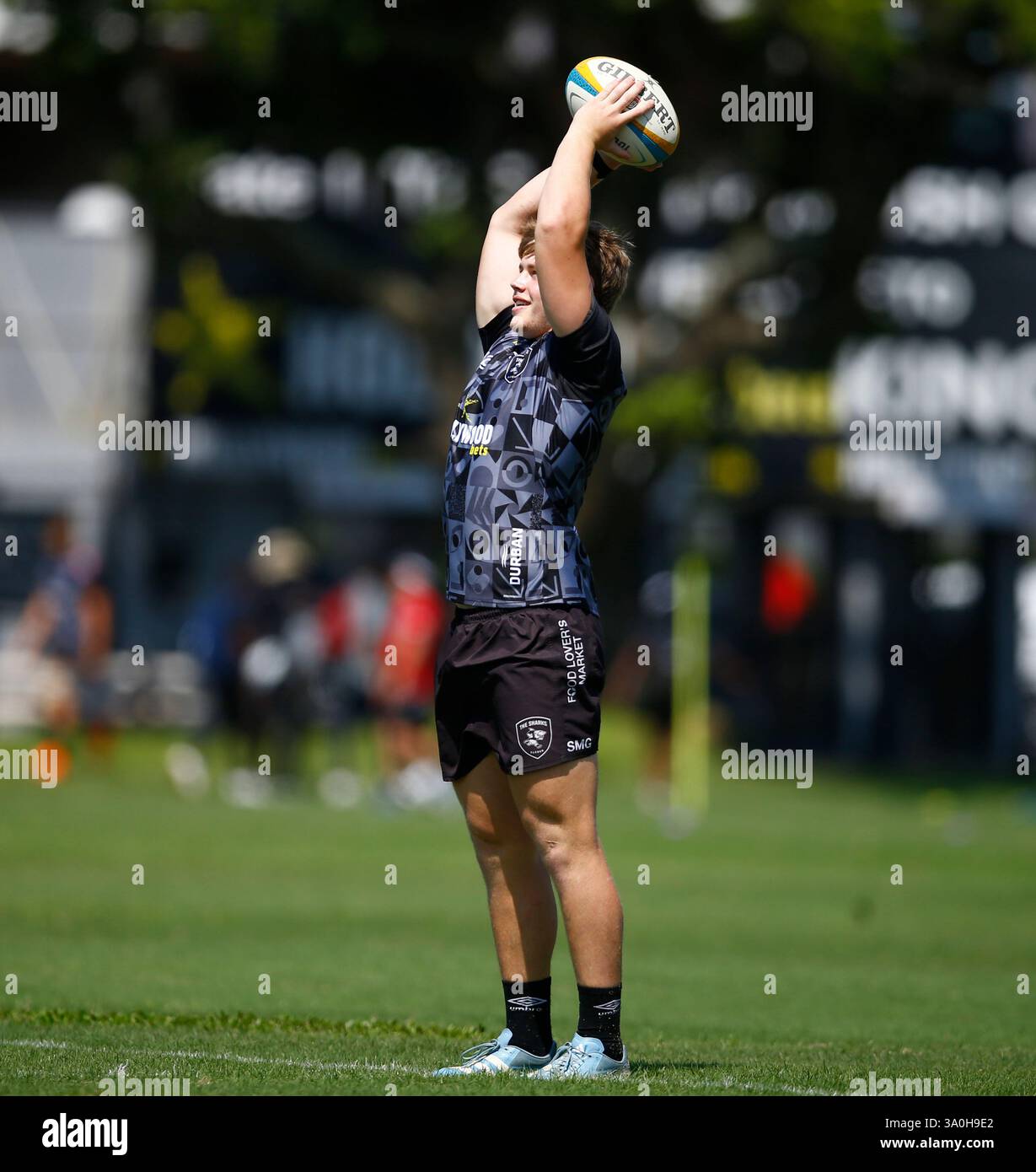 Ethan Bester of the Hollywoodbets during the Hollywoodbets Sharks URC ...