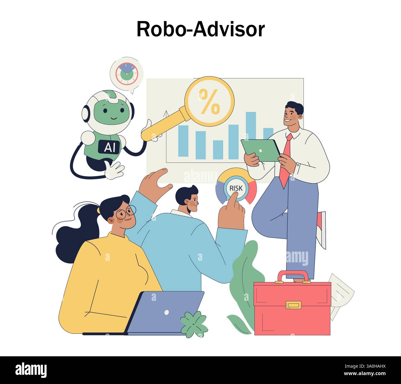 Ai powered data insights support hi-res stock photography and images ...