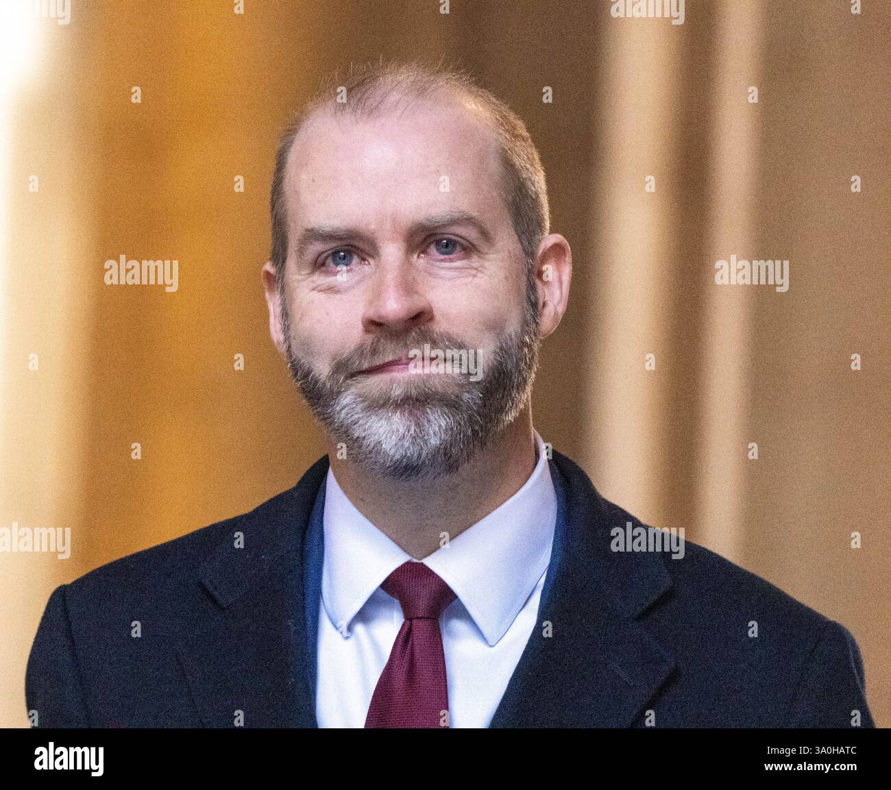 London UK 04 Mar 2025 Jonathan Reynolds, Business Secretary, at a ...