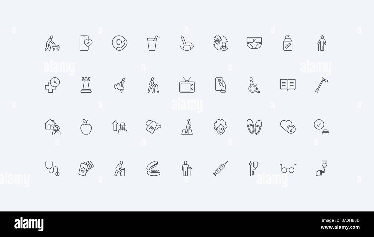 Caregiver symbols hi-res stock photography and images - Alamy