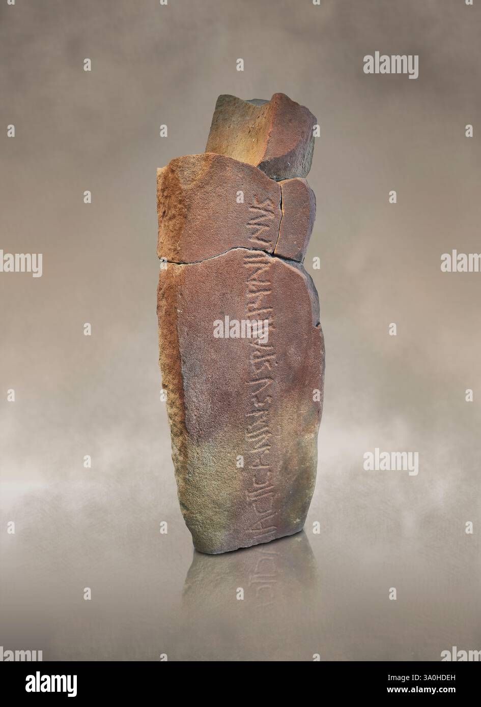 Roman Milepost and post-Roman memorial dating to 309–313, the dates for ...