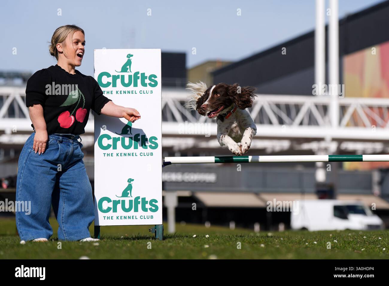 Paralympian Ellie Simmonds, newly announced in the presenting line-up for the Crufts TV show ...