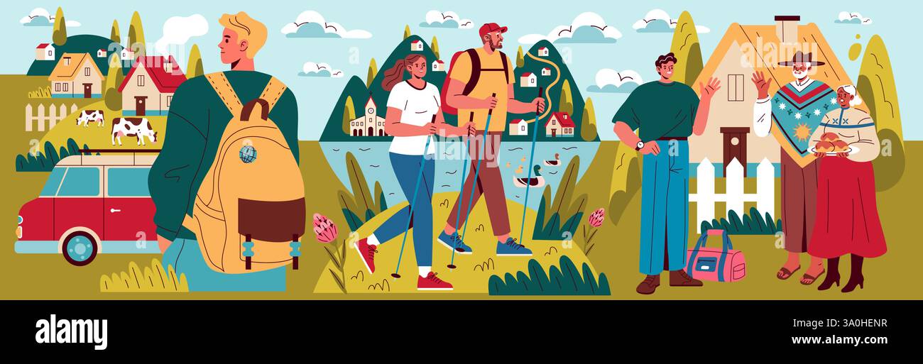 Slow travel encourages a deeper connection with nature and local ...