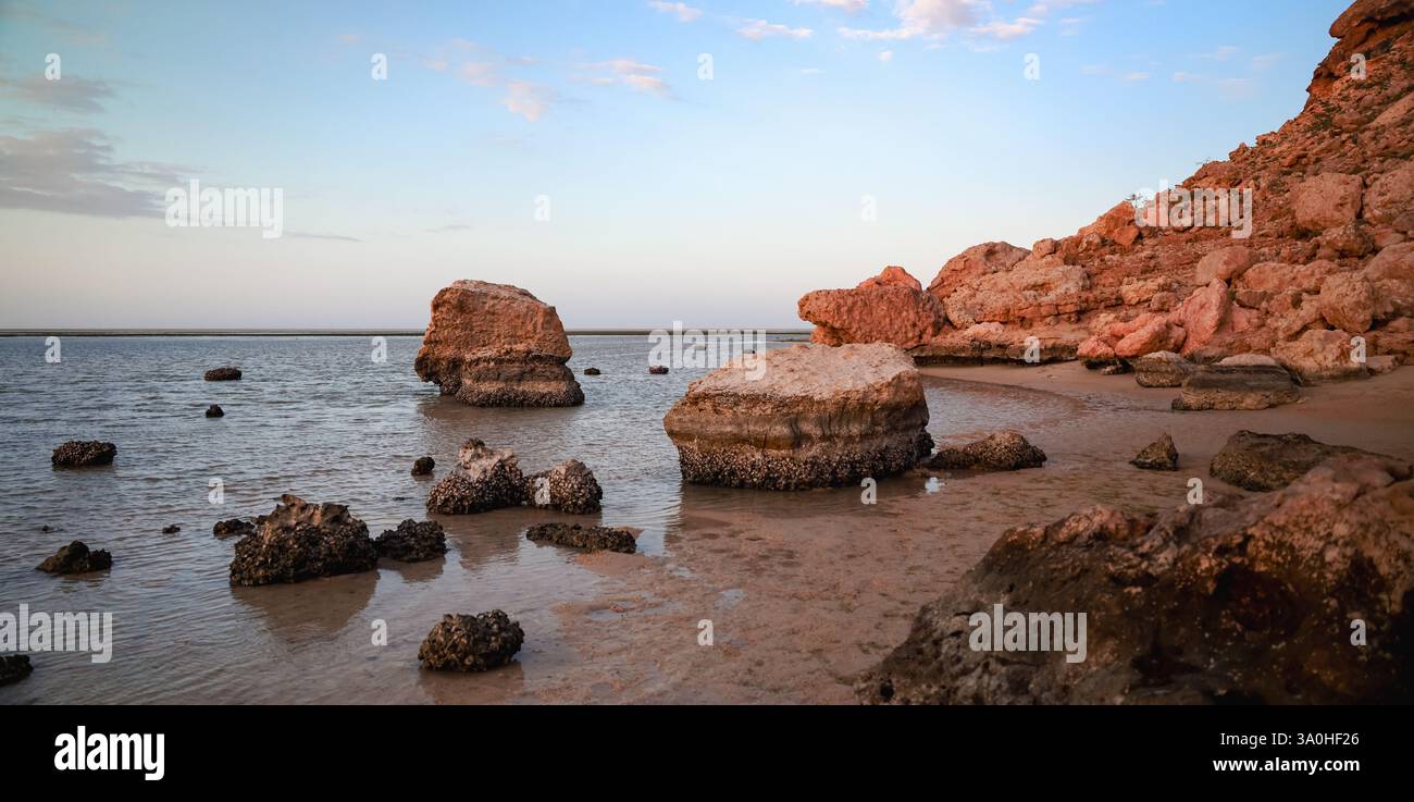 The unique rock formations and tranquil waters of Socotra island create ...