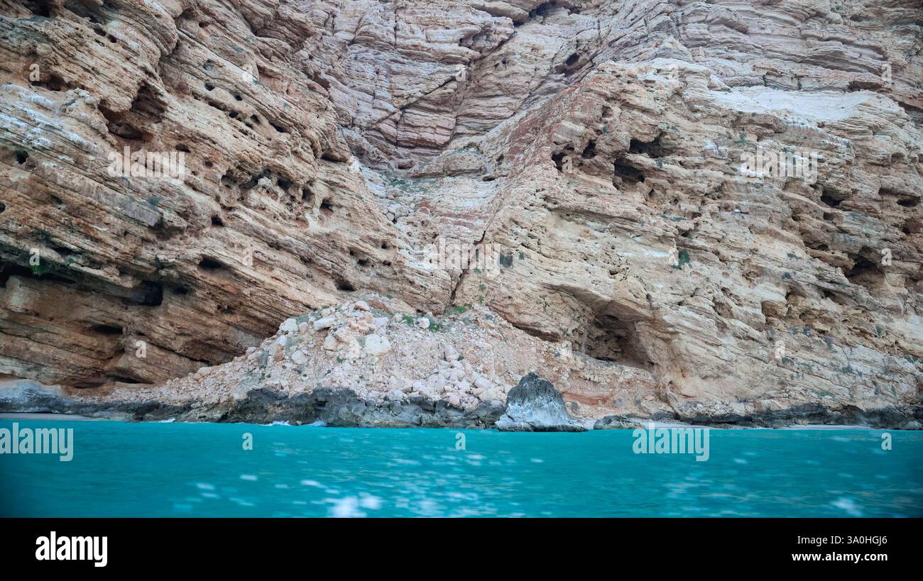 Visitors can admire the breathtaking rock formations and clear waters ...