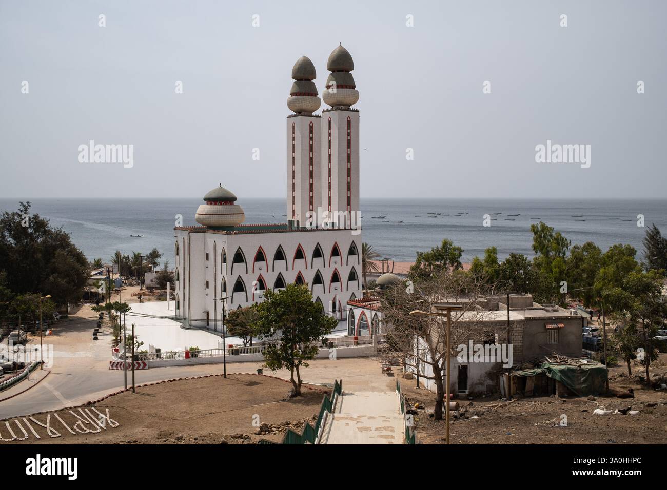 Dakar, Senegal. 12th Feb, 2025. View of the Mosque of the Divinity ...