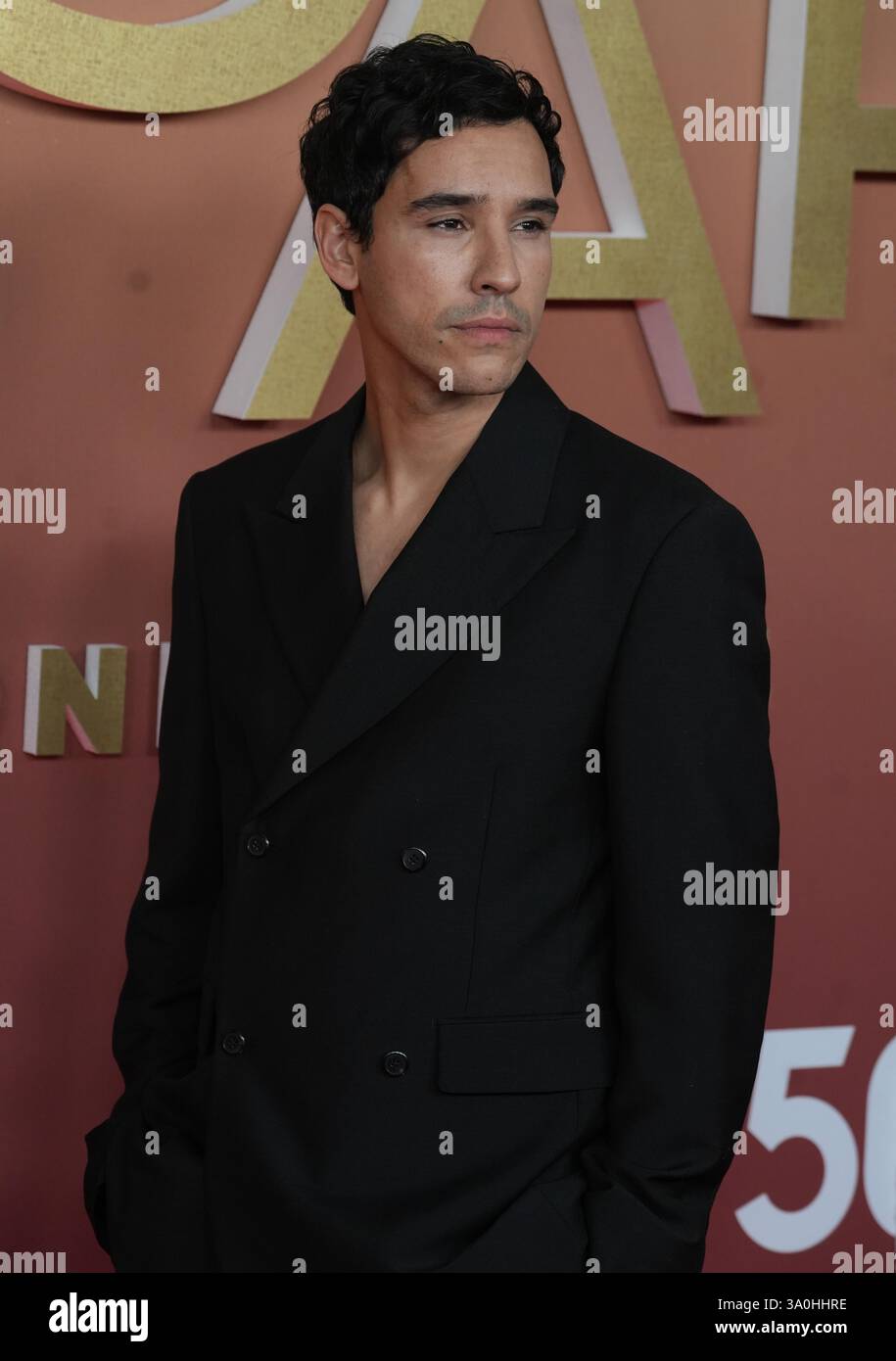 Adam Bessa arrives at the 50h Cesar Film Awards Ceremony at L'Olympia on February 28 2025 in ...