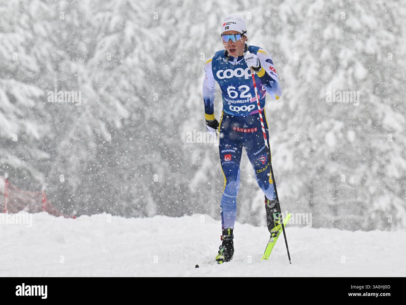 Trondheim, Norway. 04th Mar, 2025. Nordic skiing, World Championships ...