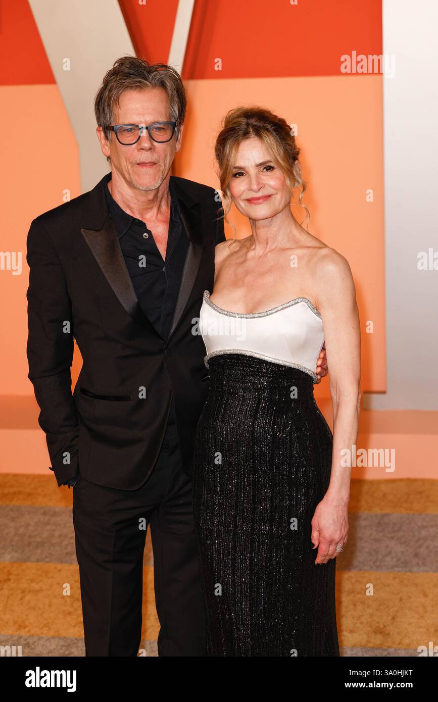 Los Angeles, United States. 07th Jan, 2025. Kevin Bacon and Kyra ...