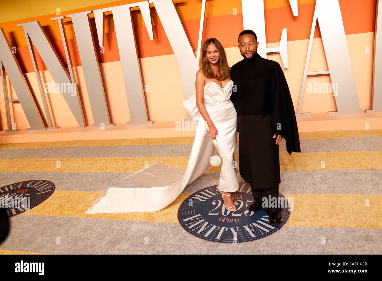Los Angeles, United States. 07th Jan, 2025. Chrissy Teigen and John ...