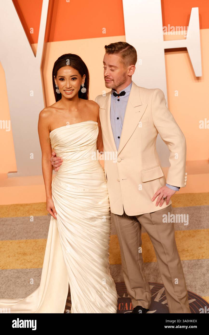 Los Angeles, United States. 07th Jan, 2025. Brenda Song and Macaulay ...