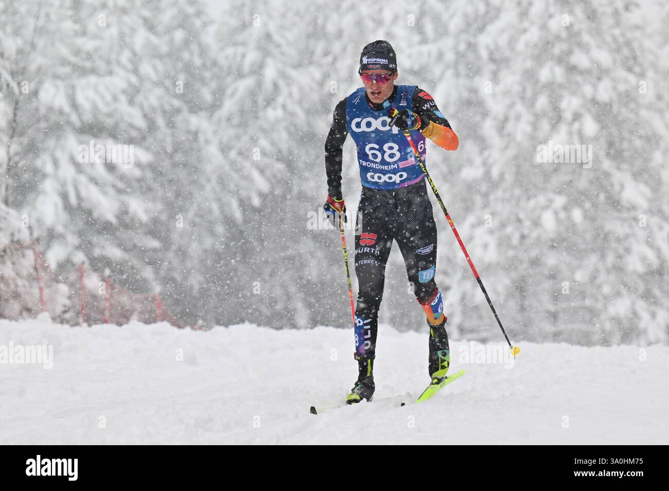 Trondheim, Norway. 04th Mar, 2025. Nordic skiing, World Championships ...
