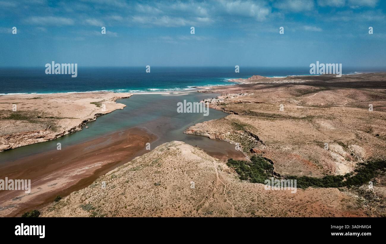 Breathtaking view of Socotra Island showcasing diverse landscapes where ...