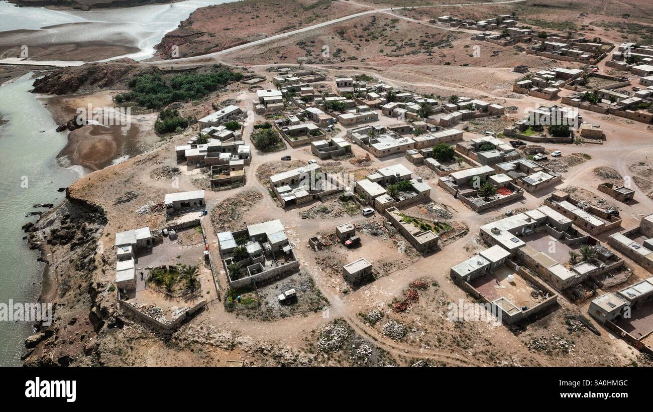 Explore the remarkable layout of homes on Socotra Island, where land ...