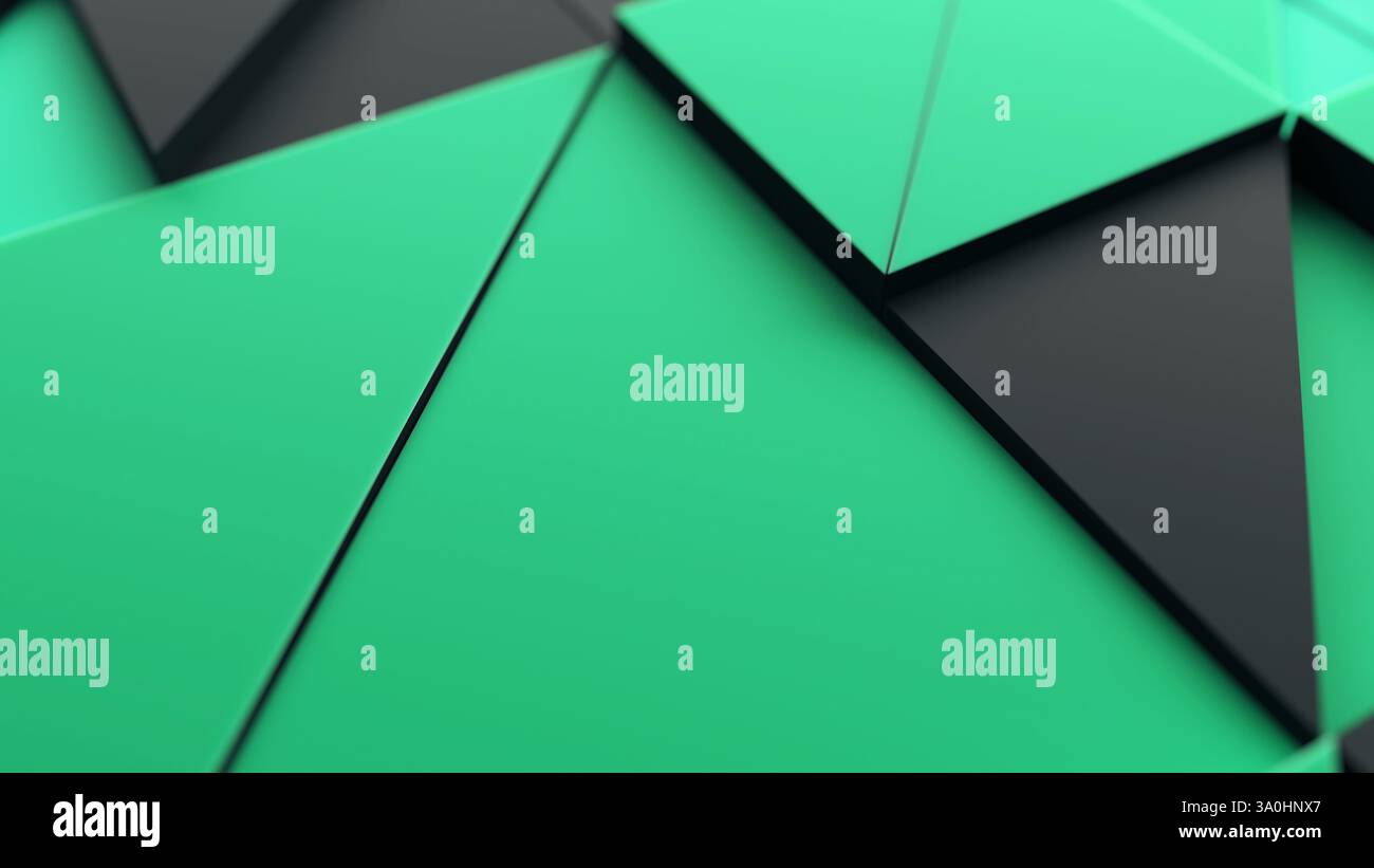 3D Triangular Patterns. Abstract triangular background with depth of ...