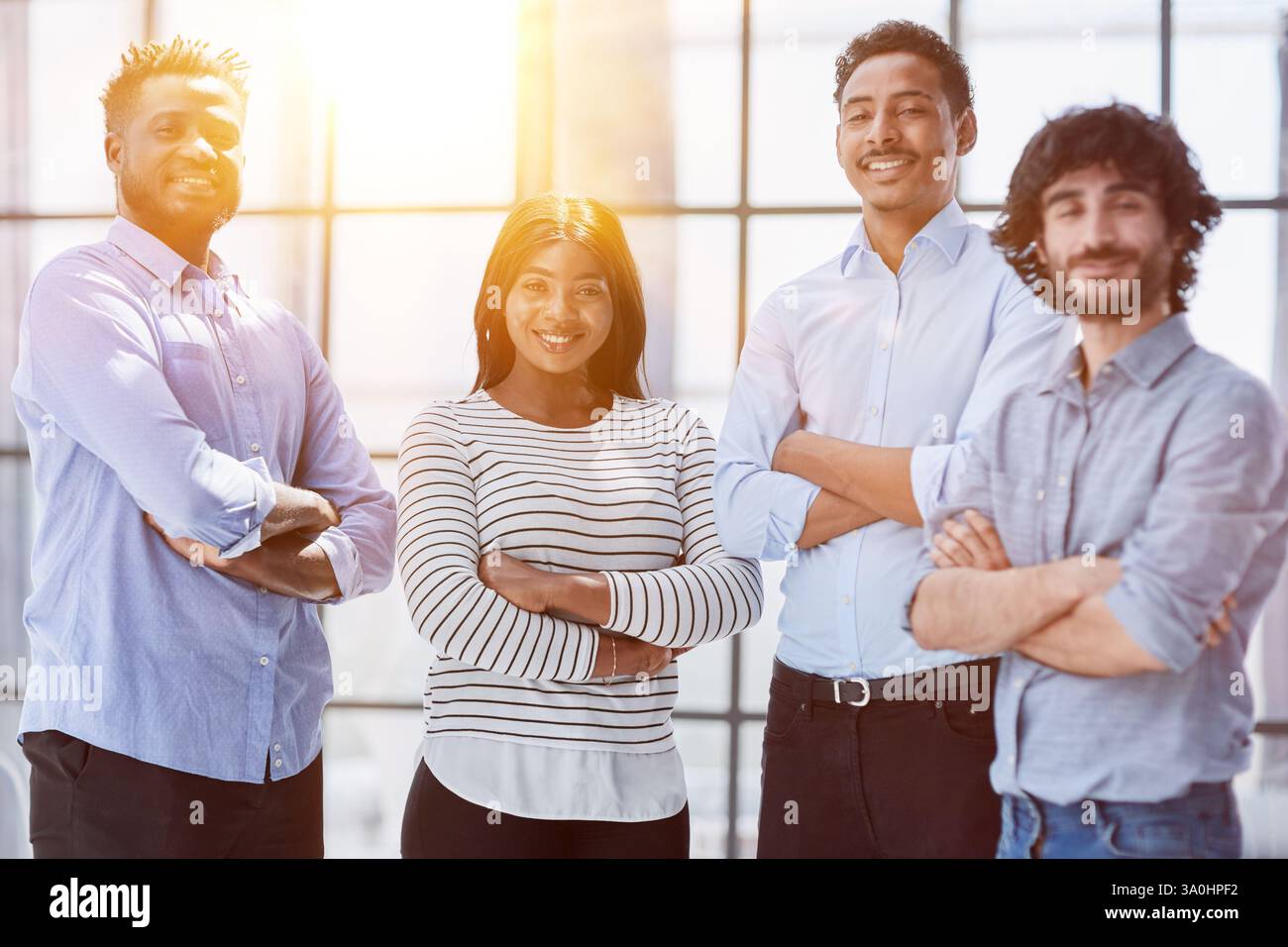 Corporate Collaboration: Professional Teamwork in Office Meeting Stock ...