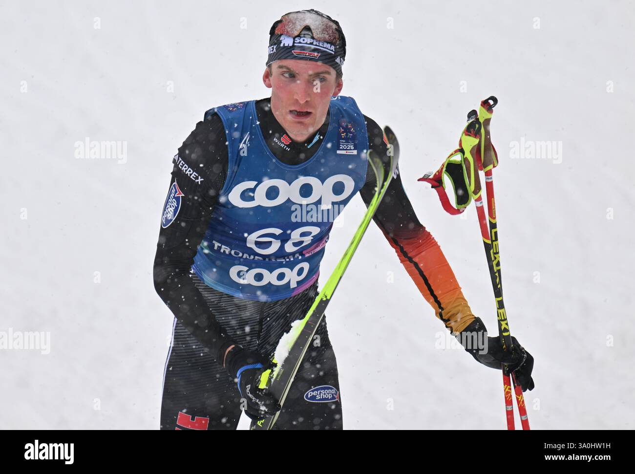 Trondheim, Norway. 04th Mar, 2025. Nordic skiing, World Championships ...